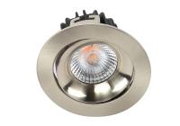 China 8W/10W IP54 5 Years Warranty 38° Rotatable LED Spot Down Light Silver Color 2700K-6000K With CE ROHS Certificate for sale