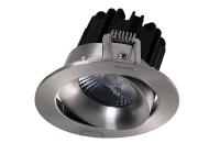 China 8W/10W IP54 5 Years Warranty 38° Rotatable LED Spot Down Light Silver Color 2700K-6000K With CE ROHS Certificate for sale
