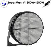 China 5 Years Warranty Stadium LED Flood Light 1200W IK10 IP66 60Deg 160LM/W High Brightness 6000K For Football Pitches for sale