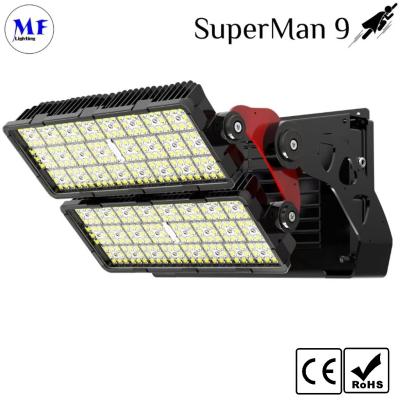China IP67 960W LED Stadium Flood Sports Light Waterproof IK10 155lm/W Beam Angle 30° /60° /Ti/10° 6 Years Warranty For Wharf for sale