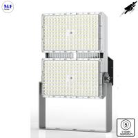 China 300W 145lm/W LED Stadium Flood Light 15° /45° Optional 2 Module Design IP66 5 Years Warranty For Warehouse for sale