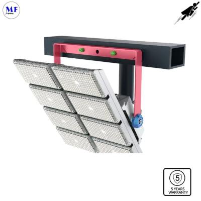 China 720W Waterproof LED Stadium Flood Light IP66 140lm/W-150lm/W with Professional Secondary Photometric Design For Airport for sale