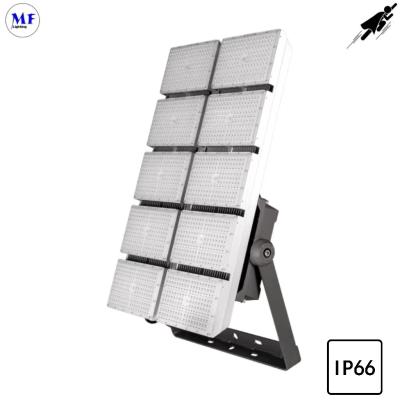 China 5 Years Warranty 960W LED Stadium Flood Light 3000K-6500K High Color Rendering Index Waterproof Ik10 8 Modules Design for sale