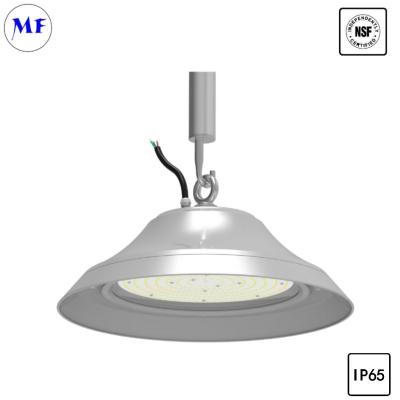 China 240W IP65 NSF LED High Bay Food Light Waterproof 130/150LM/W High CRI 5 Years Warranty For Food Distribution Centers for sale