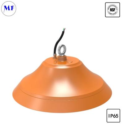 China 120W IP65 NSF LED High Bay Food Light High Power 5 Years Warranty 150lm/W CRI80+ For Restaurant Kitchens for sale