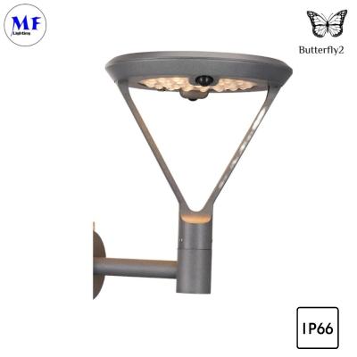 China IP66 Waterproof Outdoor LED Solar Street Lamp Aluminum+PC Material 2000LM 6000-6500K White Light For Pavement for sale