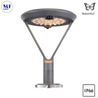 China IP66 6.5W Outdoor Solar LED Street Garden Lighting Waterproof Aluminum High Translucent PC Lampshade For Pathway for sale