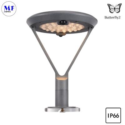 China IP66 6.5W Outdoor Solar LED Street Garden Lighting Waterproof Aluminum High Translucent PC Lampshade For Pathway for sale
