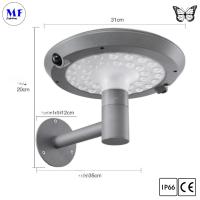 China IP66 6.5W Solar LED Outdoor Street Garden Lighting 2 Years Warranty Waterproof 2900-6500K 2000lm For Courtyard for sale