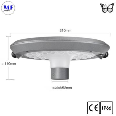 China 2 Years Warranty 6.5W Outdoor LED Solar Street Garden Light IP66 Waterproof 2900-6500K 2000lm For Plaza for sale