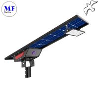China 100W 180lm/W LED Solar Street Garden Light Anti Corrossion Aluminum Shell Waterproof Intelligent Management For Footway for sale
