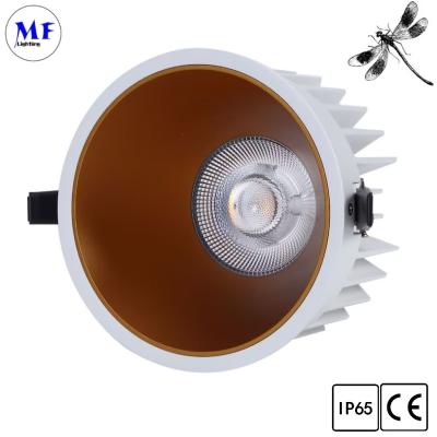 China 48W IP65 LED Down Light 3 Years Warranty 100lm/W 15°/24°/38°/60° White/Black Optional Recessed For Warehouse for sale