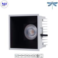 China IP66 Waterproof LED Downlight Sqaure Recessed 18W/28W/38W/48W 3years Warranty LED Down Lamp For Toilet Hotel for sale