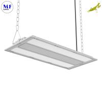 China 7 Years Warranty IP66 LED Linear High Bay Light 300W/400W 170lm/W Aluminum AC85-265V Workshop Light for Logistics Center for sale