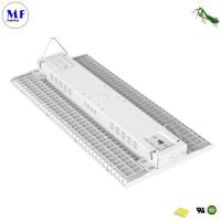 China Industrial Lighting Fixture Linear Highbay Lamp LED High Bay Light 100-400W Smart Dimming 0-10V Motion Sensor Warehouse for sale