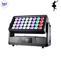 China 32X30W IP65 RGBW LED Stage Wall Washer Light Waterproof Seetronic DMX AC100-240V Aluminum 25° For Club for sale