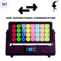 China 32X30W IP65 RGBW LED Stage Wall Washer Light Waterproof Seetronic DMX AC100-240V Aluminum 25° For Club for sale
