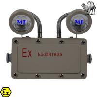 China 24h Hour Time Lithium Battery Green Rechargeable 6000K 100-240V LED Emergency Exit Light For Office Hotel Room Warehouse Corridor Passageway for sale