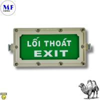 China IP65 Waterproof Fire Proof ATEX 3hours Emergency Battery Time Explosion Proof 4W Green LED Exit Light For Factory Warehouse Oil Gas Station for sale