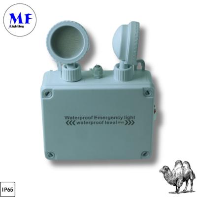 China IP65 Waterproof Indoor Outdoor Battery 3hours 24hours Long Duration Wall Ceiling Hanging Mount White Green Exit Sign LED Emergency Light For Hotel Office for sale