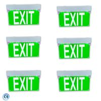 China LED Emergency Exit Light Escape Light Green White IP65 SMD2835 For Train Station Factory Airport for sale