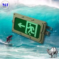 China Durable Explosionproof LED Emergency Exit Light IP65 Fire-Waterproof Wf1 Anti-Corrosion 70°C High Temp Resistant for Underground Shopping Malls for sale