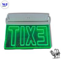 China Durable LED Emergency Light Exit Sign Luminaries For Fire Escape Factory Parking Lot Public Place for sale