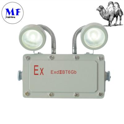 China 2*5W Emergency Exit Light Explosion Proof Emergency Light for Industrial Zones Mining Areas Chemical Plants Oil and Gas Facilities Hospital for sale