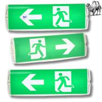China Emergency Light IP65 Exit Sign for Passageway Train Station Factory Hotel Basement Parking Lot Public Place for sale
