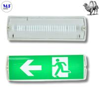 China Emergency Light IP65 Exit Sign for Passageway Train Station Factory Hotel Basement Parking Lot Public Place for sale