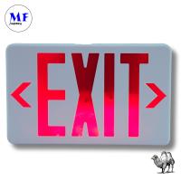 China Rechargeable LED Exit Sign Emergency Light For Shopping Malls Supermarkets Airports Offices Factories for sale