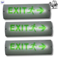 China 5W Green White IP65 SMD2835 LED Emergency Exit Light Escape Light for Train Station Factory Airport for sale