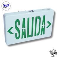 China Emergency Exit Sign Lights IP43 Certified 3W LED 2h Backup Waterproof Fire-Resista Photoluminescent Factory School  for Indoor Commercial Buildings for sale