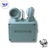 China Double Head Waterproof IP65 Outdoor Indoor Long Duration Time Rechargeable Non Maintained Rechargeable Battery Warmming Exit Sigh LED Emergency Light For Office for sale