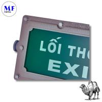 China LED Explosion Proof Emergency Light Exit 5years Warranty IP65 Waterproof Fireproof Ex ATEX Iecex 4W 3hours Green For Chemical Plant Processing Industrial Park for sale