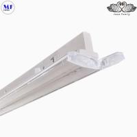 China LED Track Linear Light Blue 2 Panel Plastic Fruit Shop Supermarket Warehouse Book Stock Workshop Bike Stock Office Cloth Shop for sale
