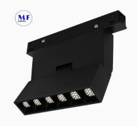 China LED Track Linear Light Ra 90+ Plastic Retail Industrial Black White Supermarket Magnetic Shapeble Workshop Shop for sale