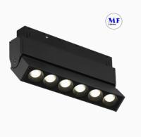 China LED Track Linear Light Ra 90+ Plastic Retail Industrial Black White Supermarket Magnetic Shapeble Workshop Shop for sale