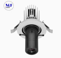 China LED Shapeable Track Logo Gobo Projector Light UV ND Zoomable Extended IP65 Ra97+ Contour Exhibition Center for sale