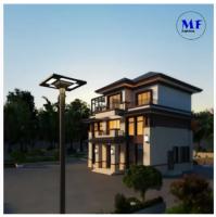 China LED Solar Garden Street Wall Light Waterproof IP65 Ik08 Integrated Viaducts Road Path Motion Highway for sale