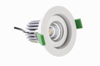 China CRI85 15W 850 Lumen COB Dimmable LED Down Light 850 Lm For Shopping Mall for sale