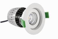 China 15 Watt 800 Lm / 1200 Lm CITIZEN COB Dimmable LED Down Light IP20  For Shopping Mall for sale