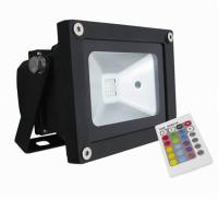 China Meanwell Driver RGB Waterproof LED Flood Light 10 W 770lm IP65 Bridgrlux Chip for sale