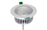 China 100 - 240VAC 1688 Lumen 26W Bridgelux COB LED Down Light 50° for sale