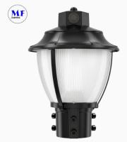 China LED Garden Light Tunable Anti-Shok IP65 48/64/80W Waterproof 130lm/W Lantern Black and White Lawn for sale
