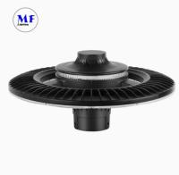 China LED Garden Light Ajustable 150W IP65 Built-in Waterproof 130lm/W Round Black Courtyard Park Yard Post Top for sale