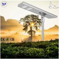 China LED Solar Street Garden Light Motion Sensor White Silvery 120W 100W 80W Alu. IP66 Footway Villa Courtyard for sale