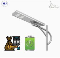 China LED Solar Street Garden Light Motion Sensor White Silvery 120W 100W 80W Alu. IP66 Footway Villa Courtyard for sale