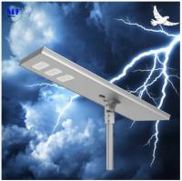 China LED Solar Street Garden Light Motion Sensor White Silvery 120W 100W 80W Alu. IP66 Footway Villa Courtyard for sale