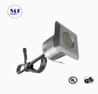 China LED Step Light IP67 1W Silvery 95lm/W Trottoir Road Garden Walkway Stair Pathway for sale